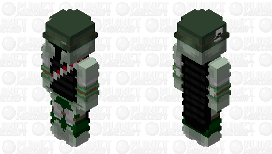 Gun Knight Minecraft Skin