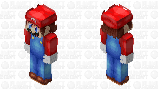 Mario Minecraft Skin