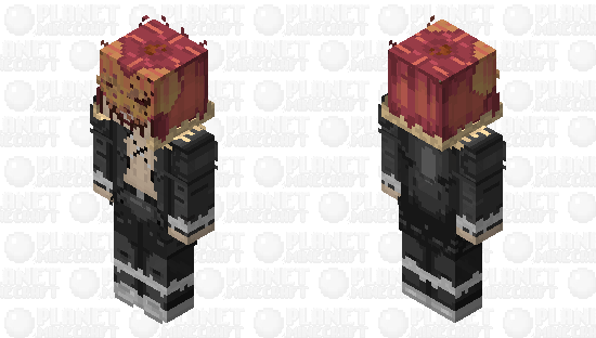 Pumpkin night Minecraft Skin