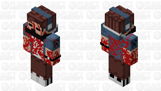 Corrupted Damian Minecraft Skin