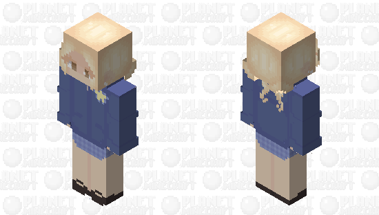 i just wanted to try making a small pixel skin Minecraft Skin