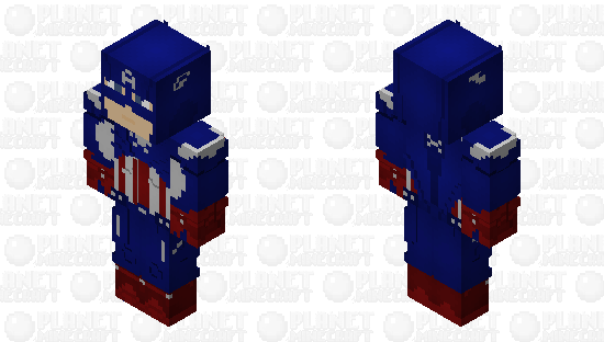 Captain America (Marvel's Avengers) Minecraft Skin