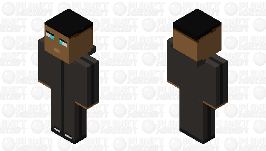 Gray Suit Minecraft Skin