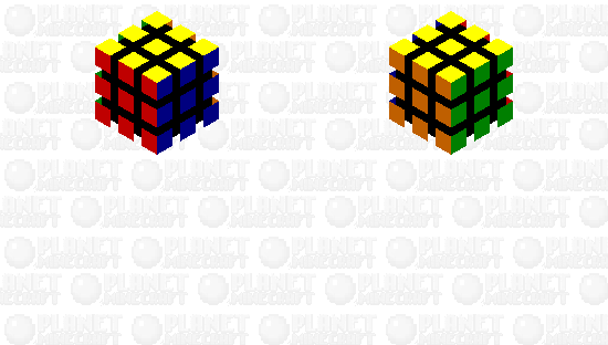 A pretty better magic cube Minecraft Skin