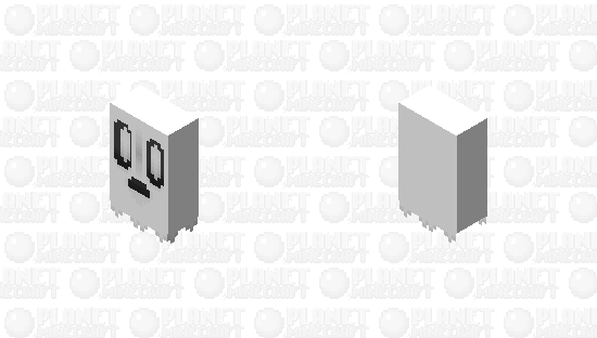 Napstablook Minecraft Skin