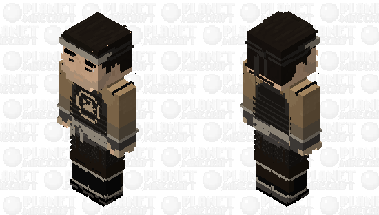 Samurai Jin Sakai (Ghost of Tsushima) Minecraft Skin