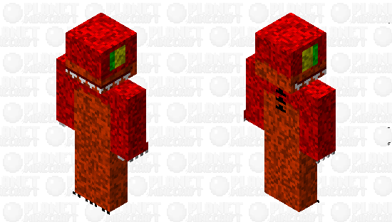 Nether Cat Raptor Minecraft Skin