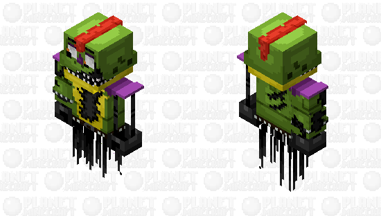 shattered monty Minecraft Skin