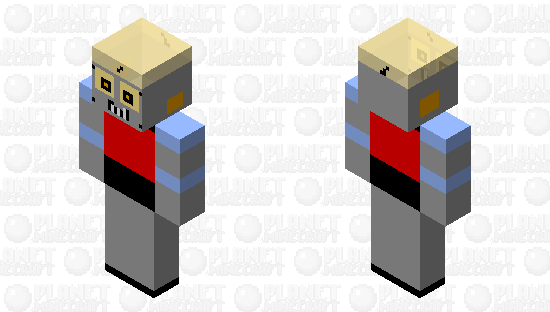 Whatever Happened to... Robot Jones - Robot Jones Minecraft Skin