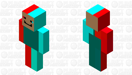 gage with fier and ice Minecraft Skin