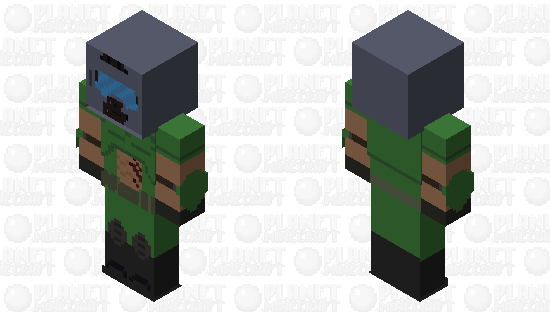 DOOMGUY Minecraft Skin