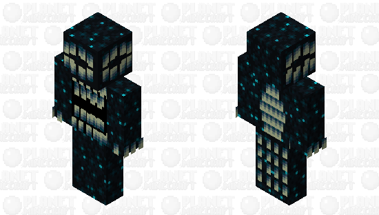 Wated Hardness Sculk Jaw Monster (Hunting) Minecraft Skin
