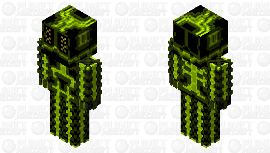 Alien Warrior Minecraft Skin