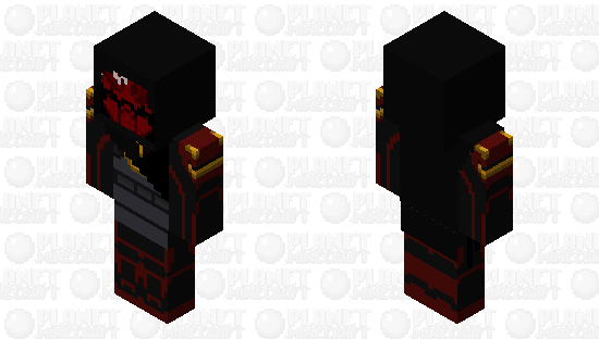 Fortnite Ronin (Crimson) Minecraft Skin