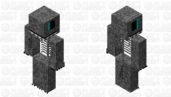 Skeleton Blue Raptor (Mythical) Minecraft Skin