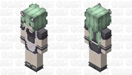 maid tested Minecraft Skin