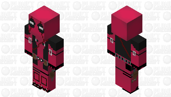 Deadpool HD Minecraft Skin