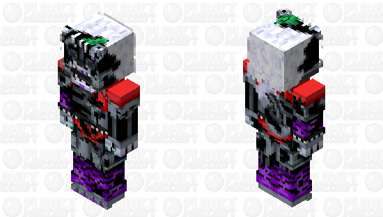 Broken roxy Minecraft Skin