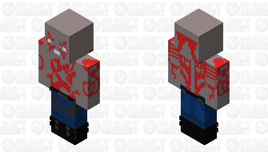 Drax the Destroyer | Guardians of the Galaxy Minecraft Skin