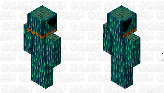 Warped Stem Raptor Minecraft Skin