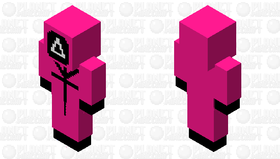 sqide game triangle Minecraft Skin