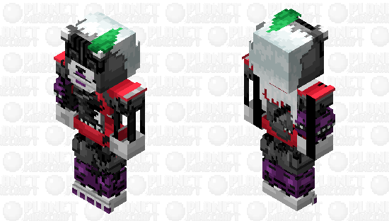 shattered roxanne wolf Minecraft Skin