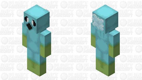 Snow Pea Minecraft Skin