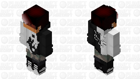 Yin & Yang Wolf Zephyr Minecraft Skin