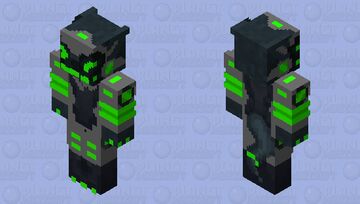 Protogen HD Bedrock Minecraft Skins | Planet Minecraft Community