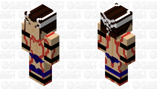 Raiden tamemon 👊 Minecraft Skin