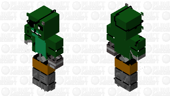 Phantom foxy Minecraft Skin