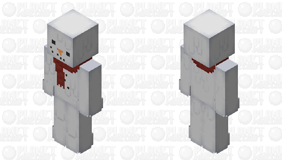 Snowman 2 Minecraft Skin