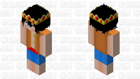 Trollino enojado Minecraft Skin