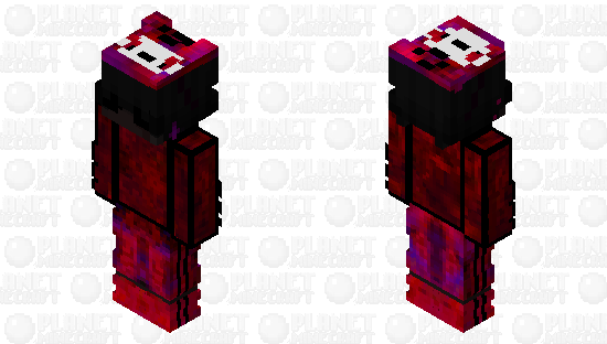 blood red Minecraft Skin