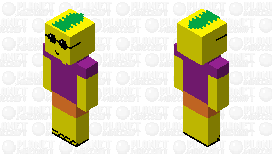 Pierre The Pineapple Minecraft Skin