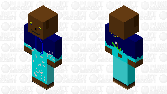 Beach holiday summer Minecraft Skin