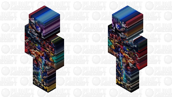 Neon Minecraft Skin