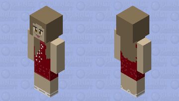 Red HD Bedrock Minecraft Skins | Planet Minecraft Community