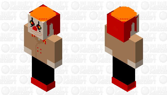 Uncle Charlie the Clown Minecraft Skin