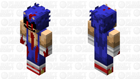 Sonic.exe Minecraft Skin