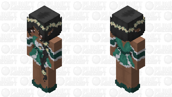 Forest Nymph Minecraft Skin