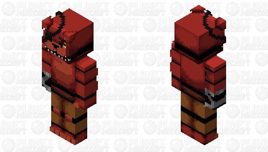 Fnaf foxy Minecraft Skin