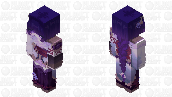 「☯️」𝐑𝐚𝐢𝐝𝐞𝐧 𝐒𝐡𝐨𝐠𝐮𝐧 •°ϟ.ﾟ Minecraft Skin