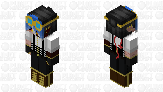 magma flint,new look (decay smp) Minecraft Skin