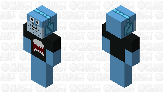 My Gym Partner's a Monkey - Bull Sharkowski Minecraft Skin