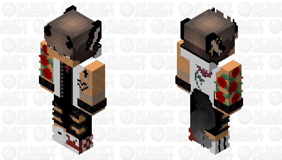 demon wolf Minecraft Skin