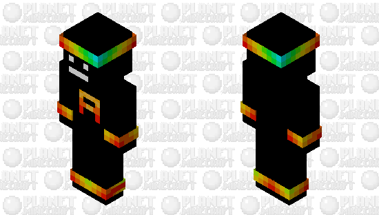 RGB lighting Minecraft Skin