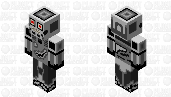 Terminator T-800 from Terminator Minecraft Skin