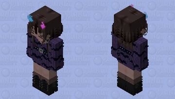 Small Brain Big Heart Minecraft Skin