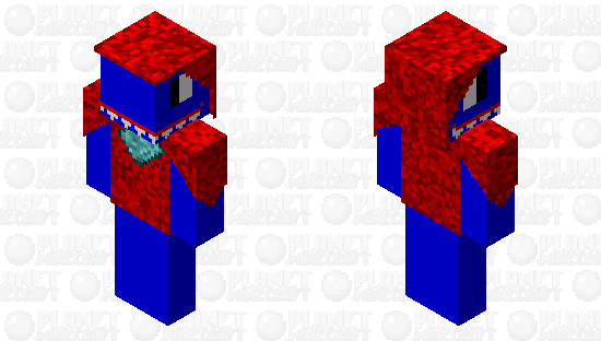 Crossbow Blue Rpator (inverted diamond & with diamond page Minecraft Skin